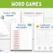 Road Trip Games Bundle Printable Road Trip Activity Pack - Etsy