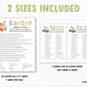 15 Easter Games Bundle Printable, Easter Party Game Printable ...