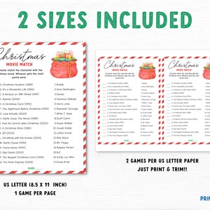 20 Christmas Games Bundle, Printable Christmas Party Games, Christmas ...