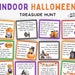 Indoor Halloween Treasure Hunt, Halloween Scavenger Hunt for Kids ...