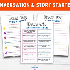 Road Trip Games Bundle, Printable Road Trip Activity Pack, Family Games ...