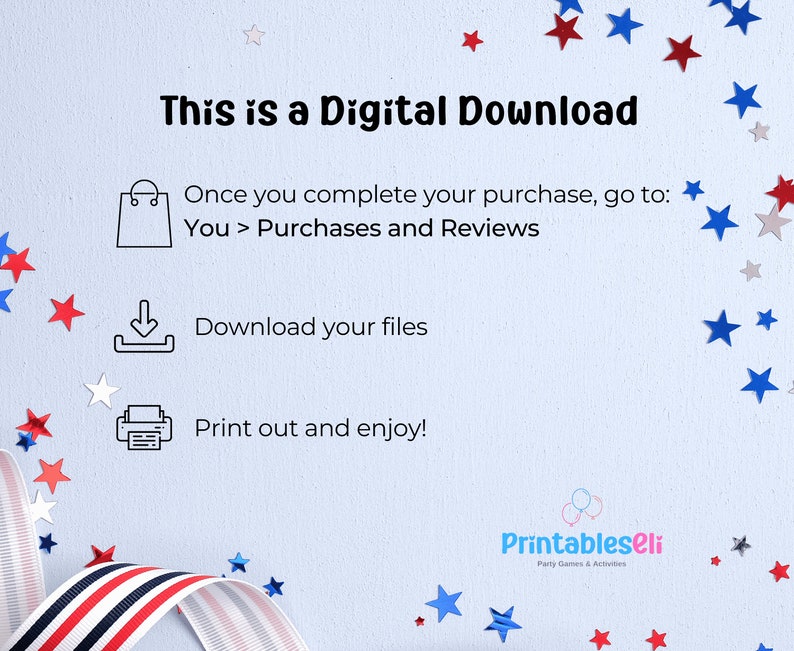 Printable Memorial Day Scavenger Hunt Game Memorial Day Game - Etsy