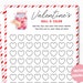 Roll and Color Valentines Day Printable Game, Valentines Activity for ...