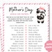 Mother's Day Would She Rather Game, Printable Mother's Day Game ...