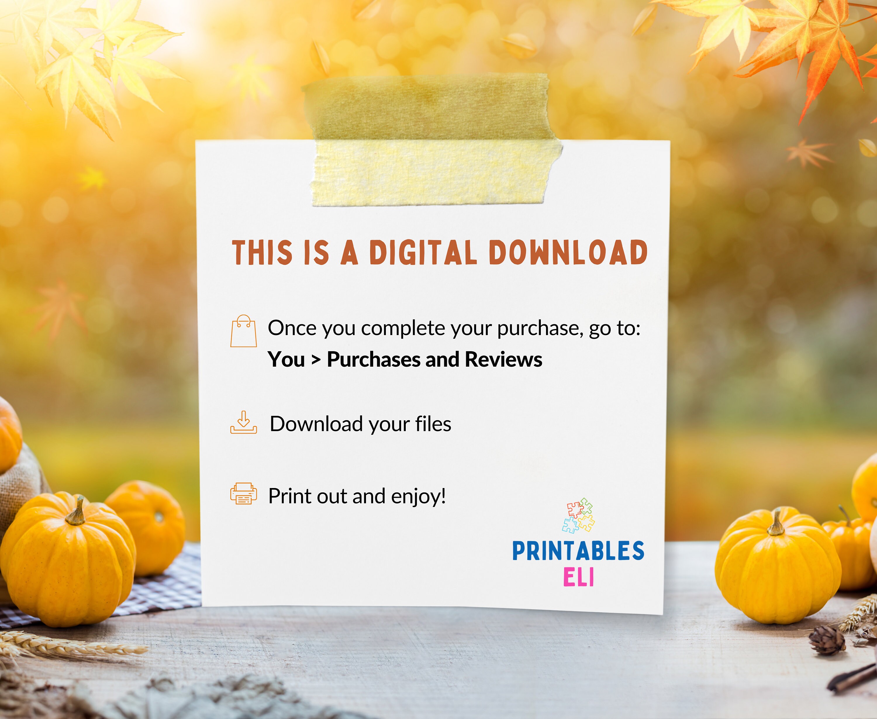 Thanksgiving Scavenger Hunt, Printable Autumn, Game for Kids ...