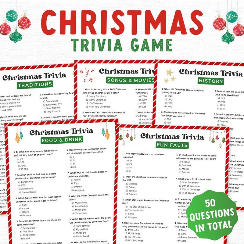 Trivia Night Decor - Etsy