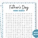 Father's Day Word Search Game, Printable Fathers Day Game, Classroom ...