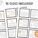 New Years Eve Treasure Hunt Clues for Kids, Holiday Treasure Hunt, Game ...