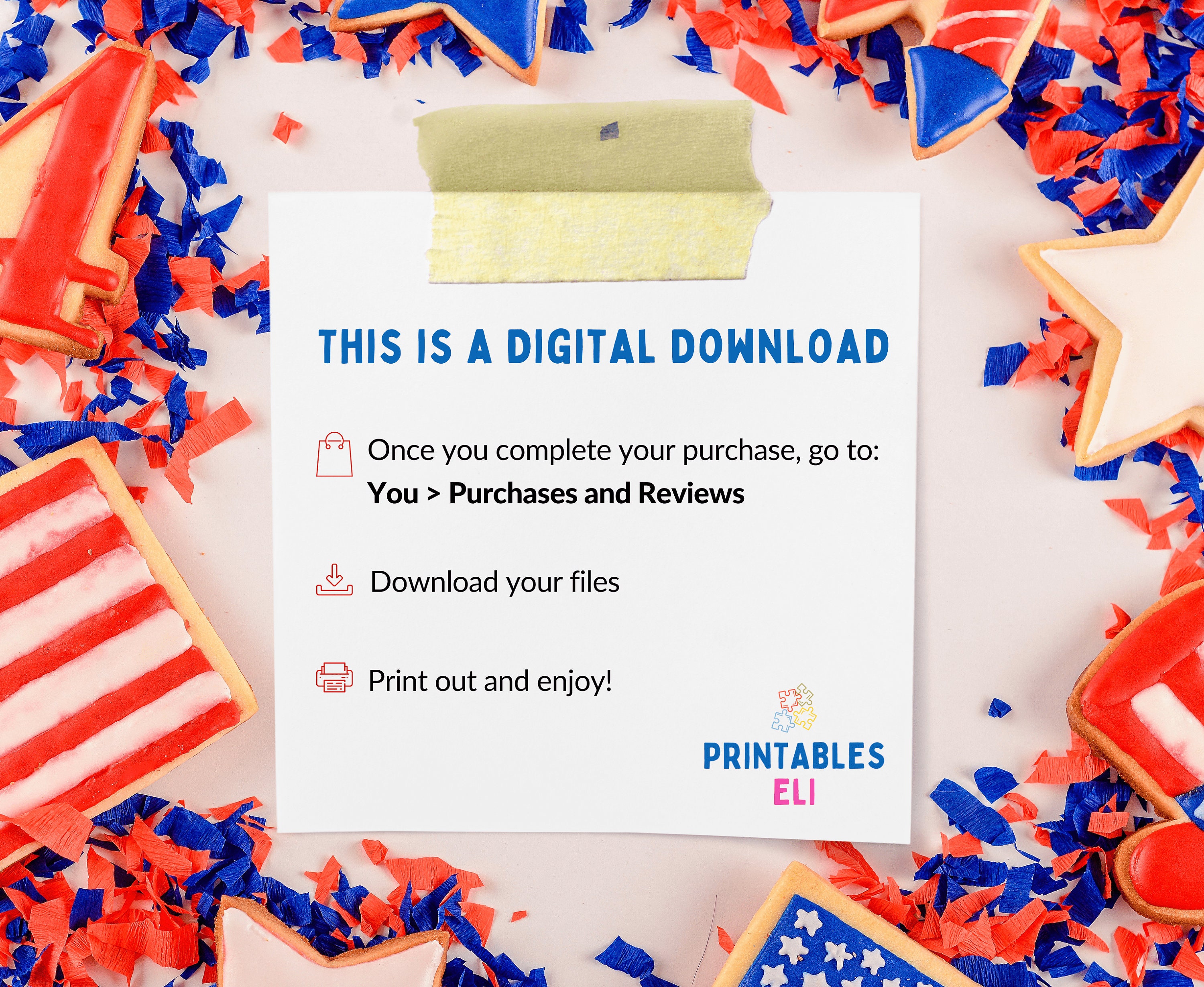 What's on Your Phone Fourth of July Printable Game, 4th of July ...