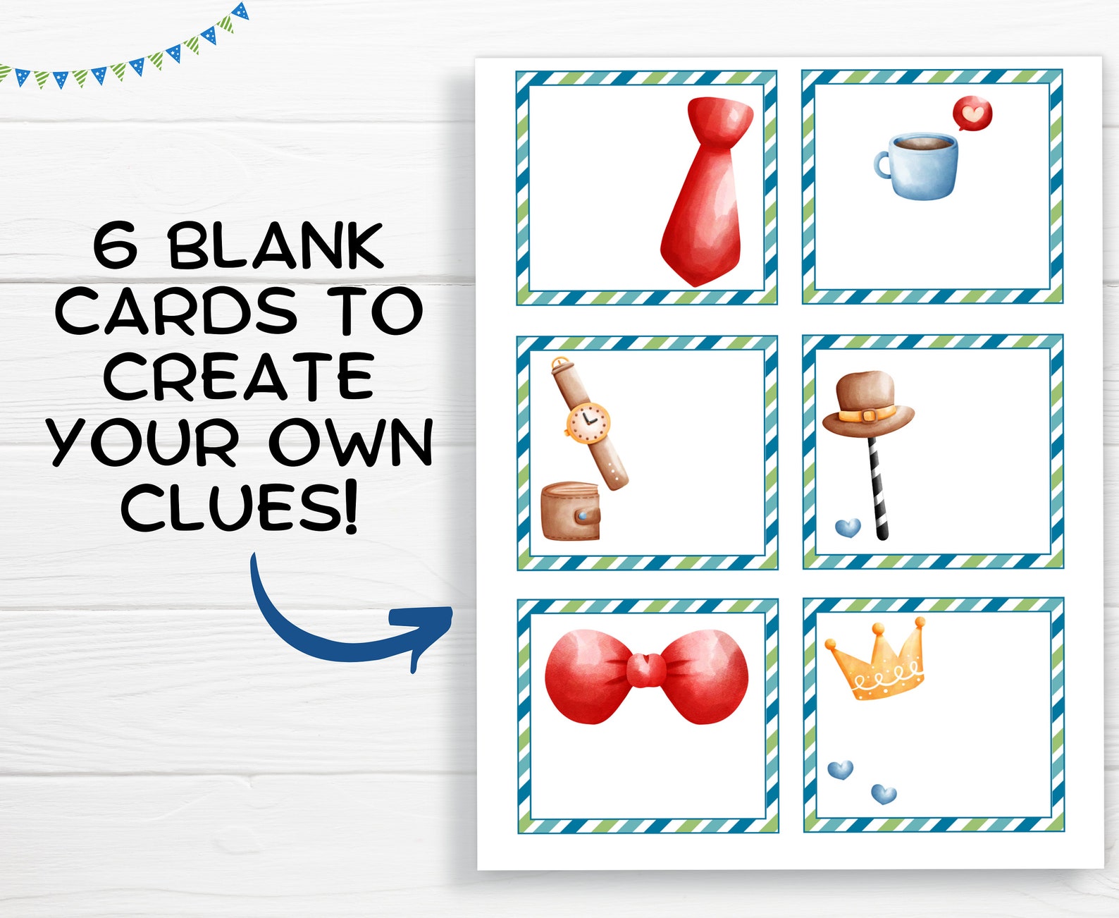 Father's Day Treasure Hunt Clues Scavenger Hunt for Kids - Etsy