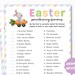 Easter Somebunny Famous Game, Printable Easter Game, Famous Bunnies ...