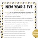 New Years Eve Treasure Hunt Clues for Kids, Holiday Treasure Hunt, Game ...