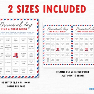 10 Memorial Day Games Bundle, Memorial Day Games for Kids and Adults ...