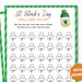 Roll and Color St. Patrick's Day Printable Game, Patrick's Day Page ...