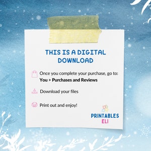 10 Winter Games Bundle Printable, Printable Winter Game for Kids and ...