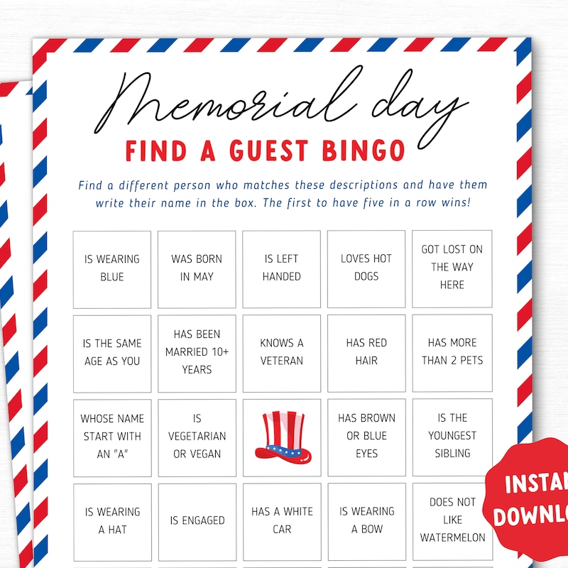 Patriotic Game - Etsy
