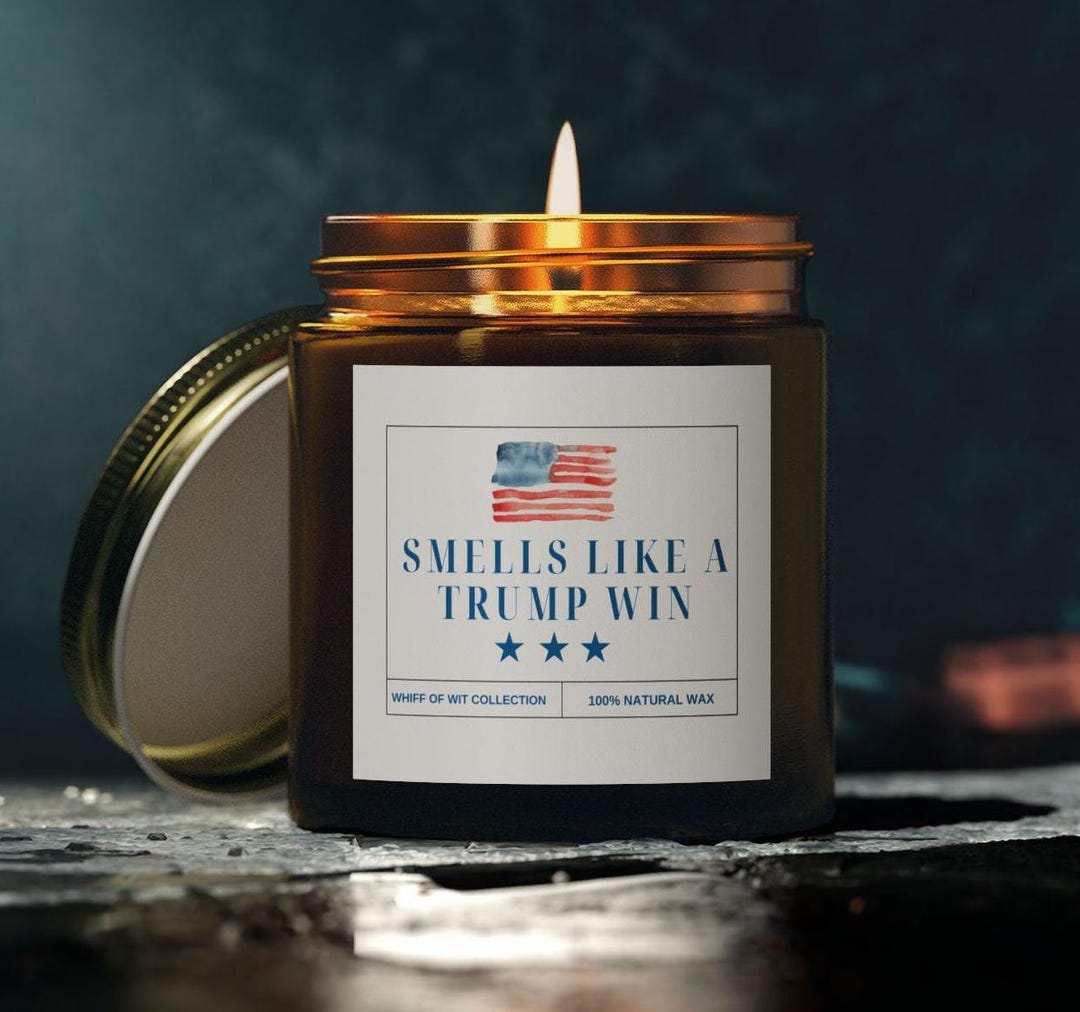 Trump Gift Scented Candles, Trump 2024 Gag Gift, White Elephant Gift ...