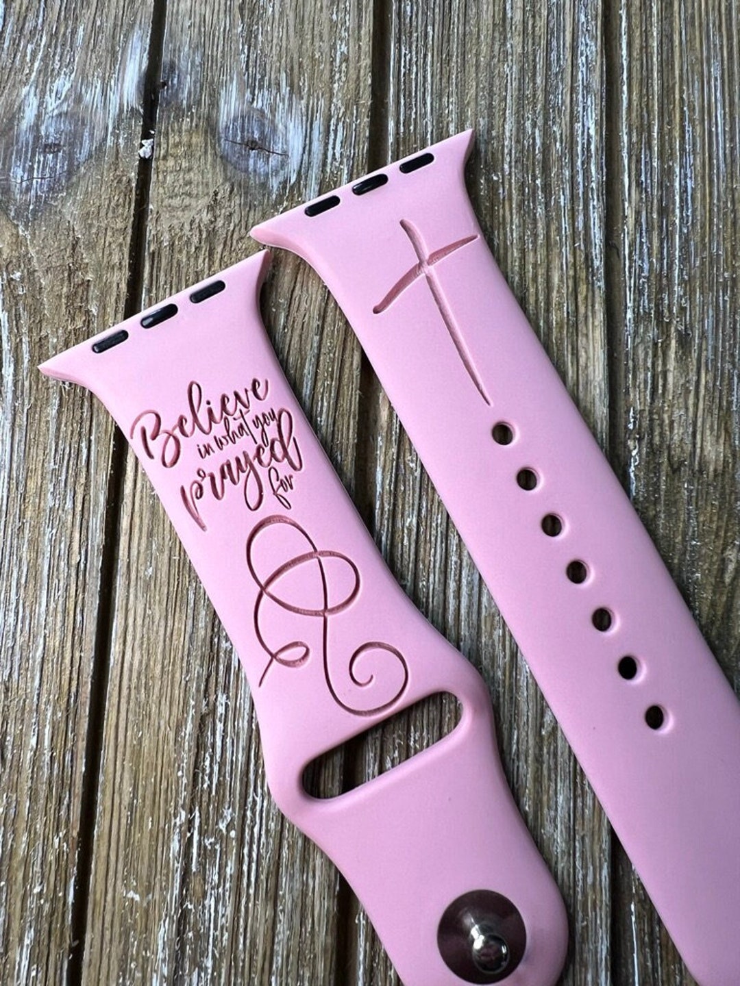 Bible Verse Watch Band for Apple Watch Believe in What You Pray 38mm ...