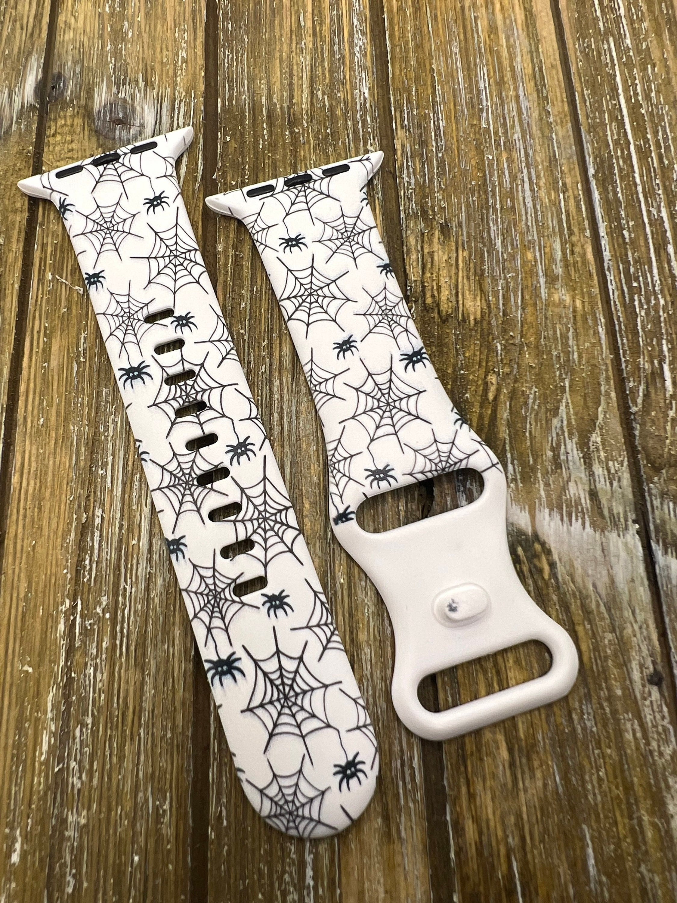 Halloween Watch Band for Apple Spiders Web TPU Silicone 38mm - Etsy