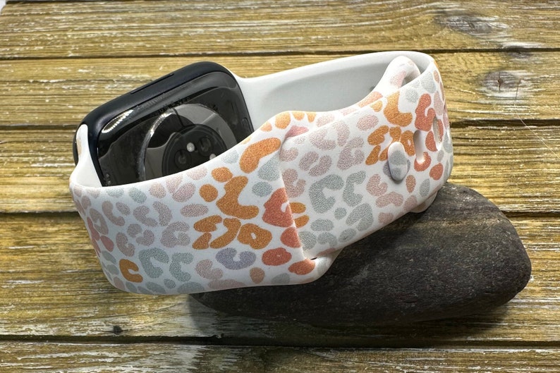Multi-color Leopard Watch Band for Apple Watch Samsung Fitbit - Etsy