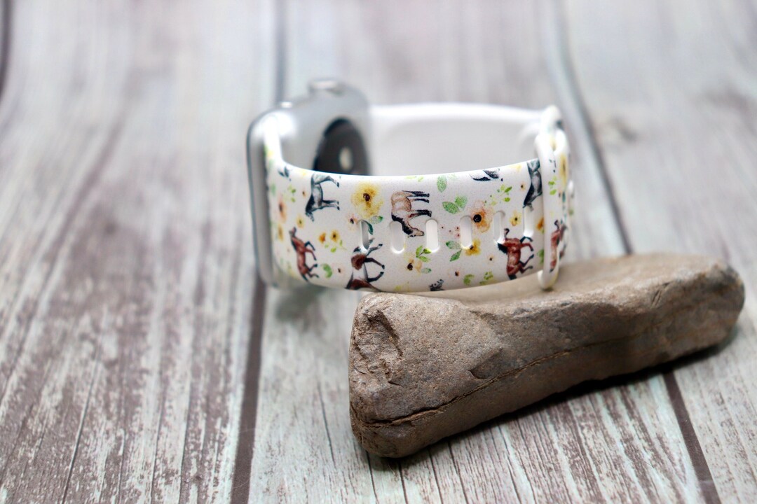 Farm Animals Watch Band for Apple Samsung 4 Western Boho Iwatch Band ...