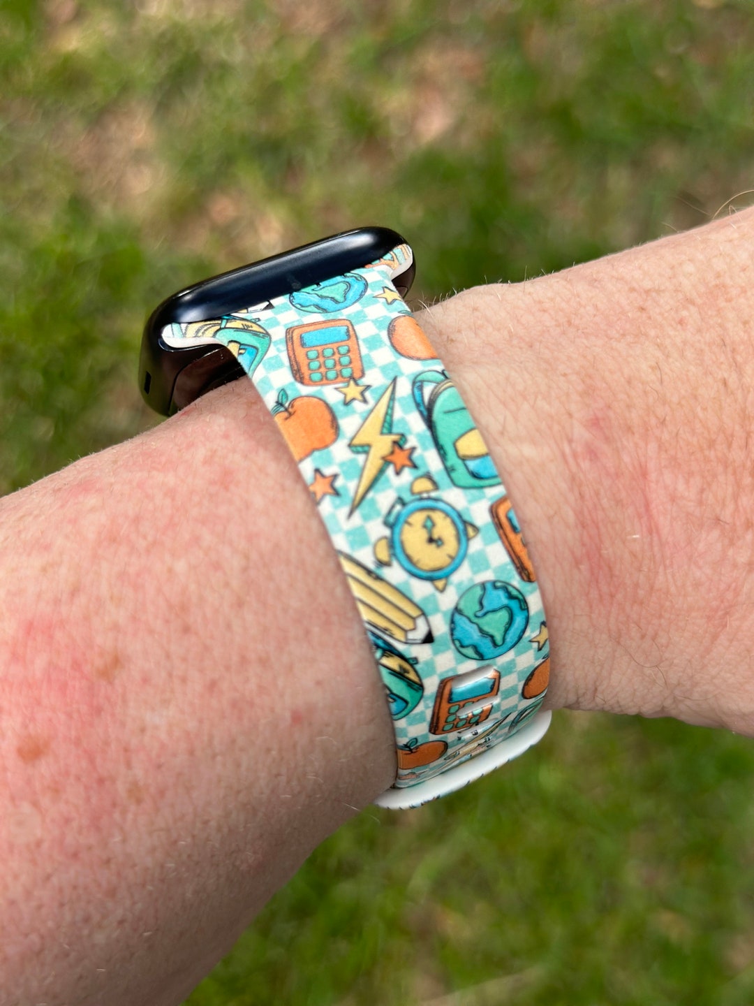 Back to School Watch Band for Apple Watch Iwatch 20 22 38 40 41 42 44 ...