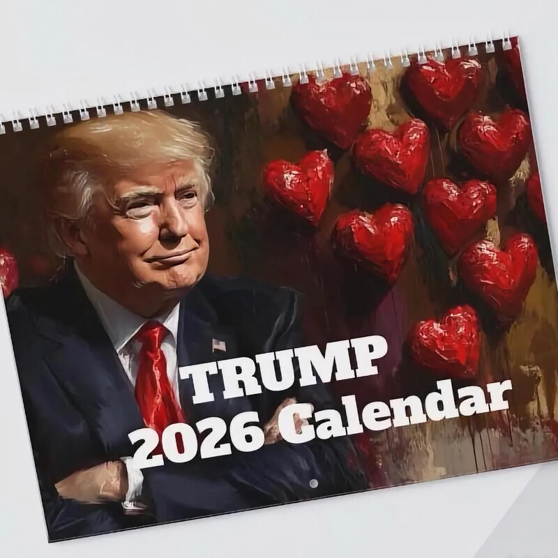 Trump Wall Calendar 2026 - Etsy