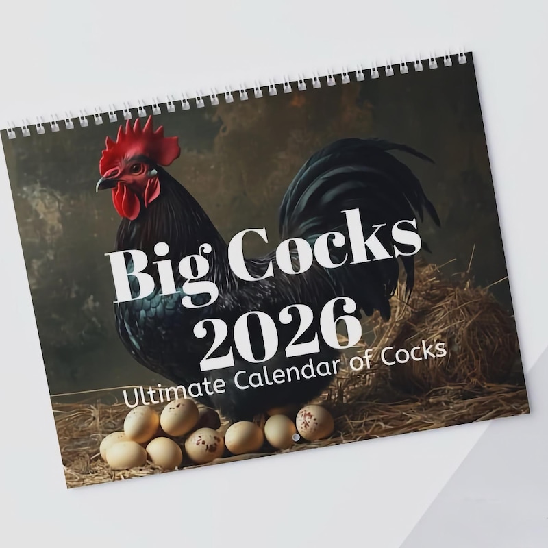 Chicken Calendar 2026 - Etsy