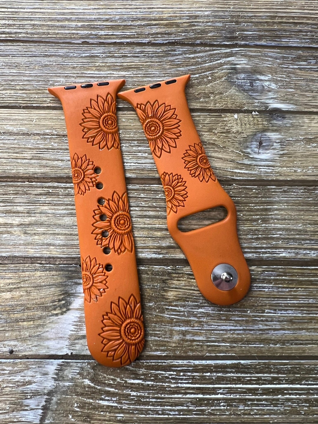 Fall Watch Band for Apple Fall Sunflowers Autumn Silicone - Etsy