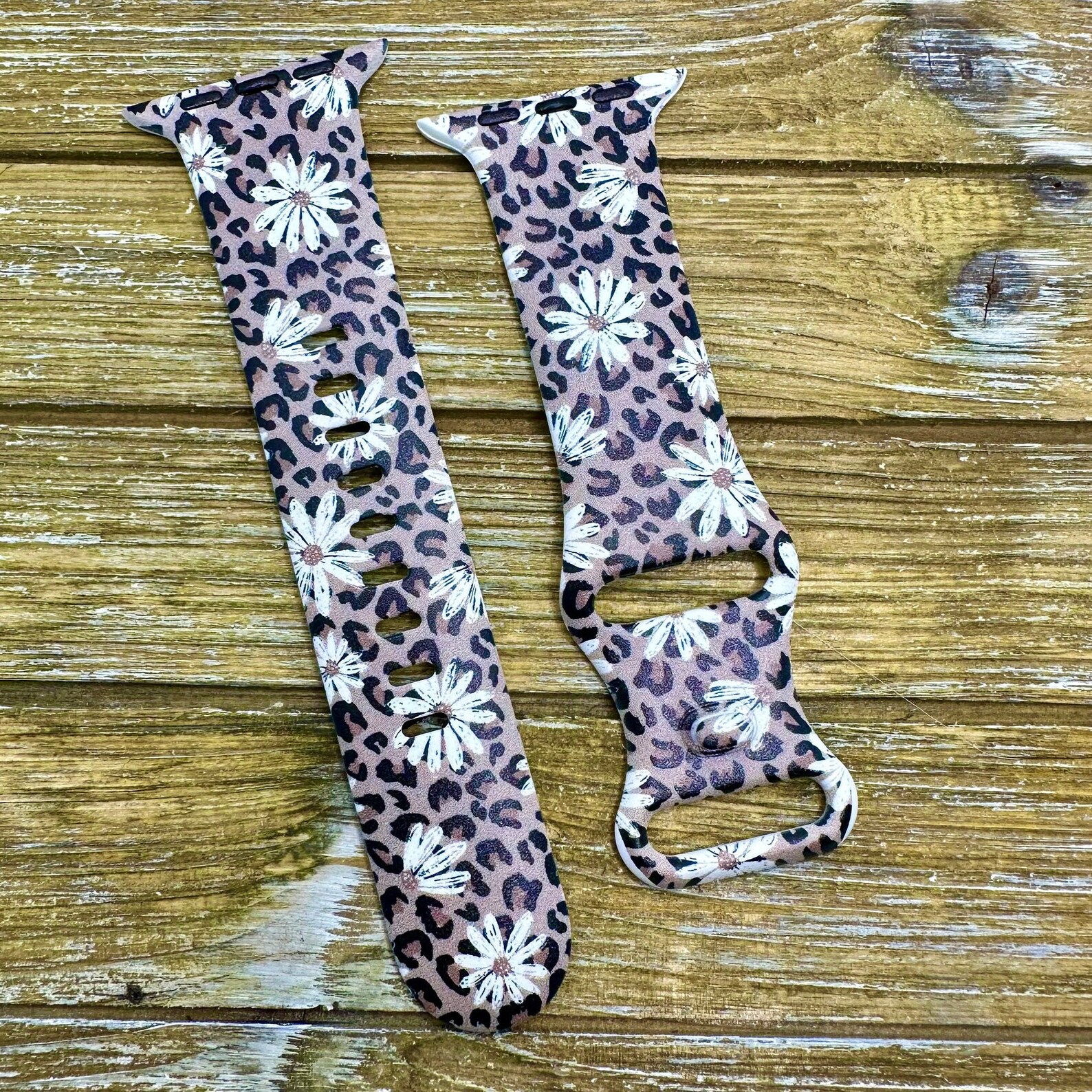 Leopard Floral Watch Band for Apple Watch Samsung Fitbit Strap - Etsy