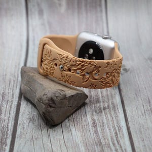 Highland Cow Watch Band for Apple Watch Western Personalized Engraved ...