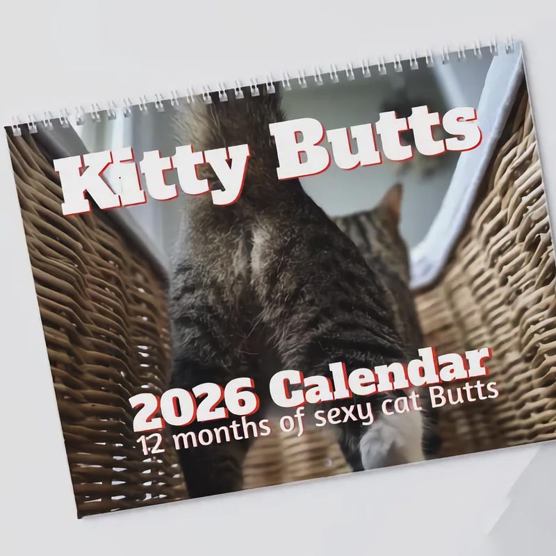 Butt Calendar - Etsy
