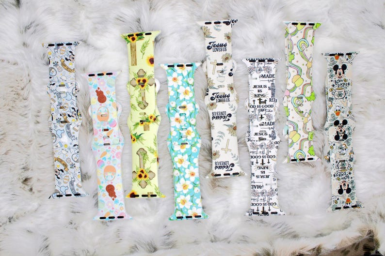 Spring Easter Womens Apple Watch Bands Straps Fits 38/40/41mm, 42/44/45 ...