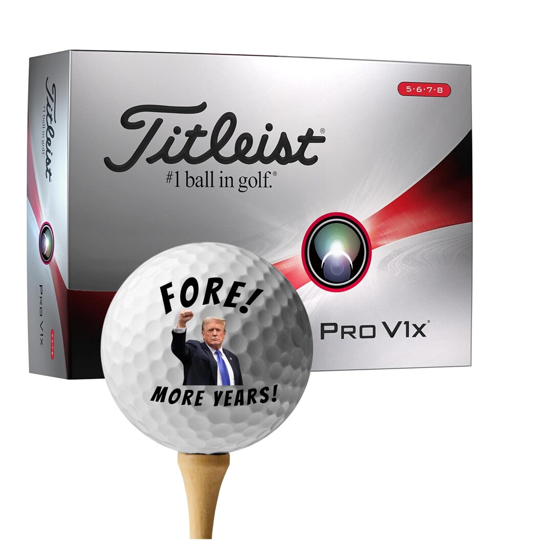 Trump Golf Balls New Top Brands Trump - Fore! Golf Balls, Set of 12 ...