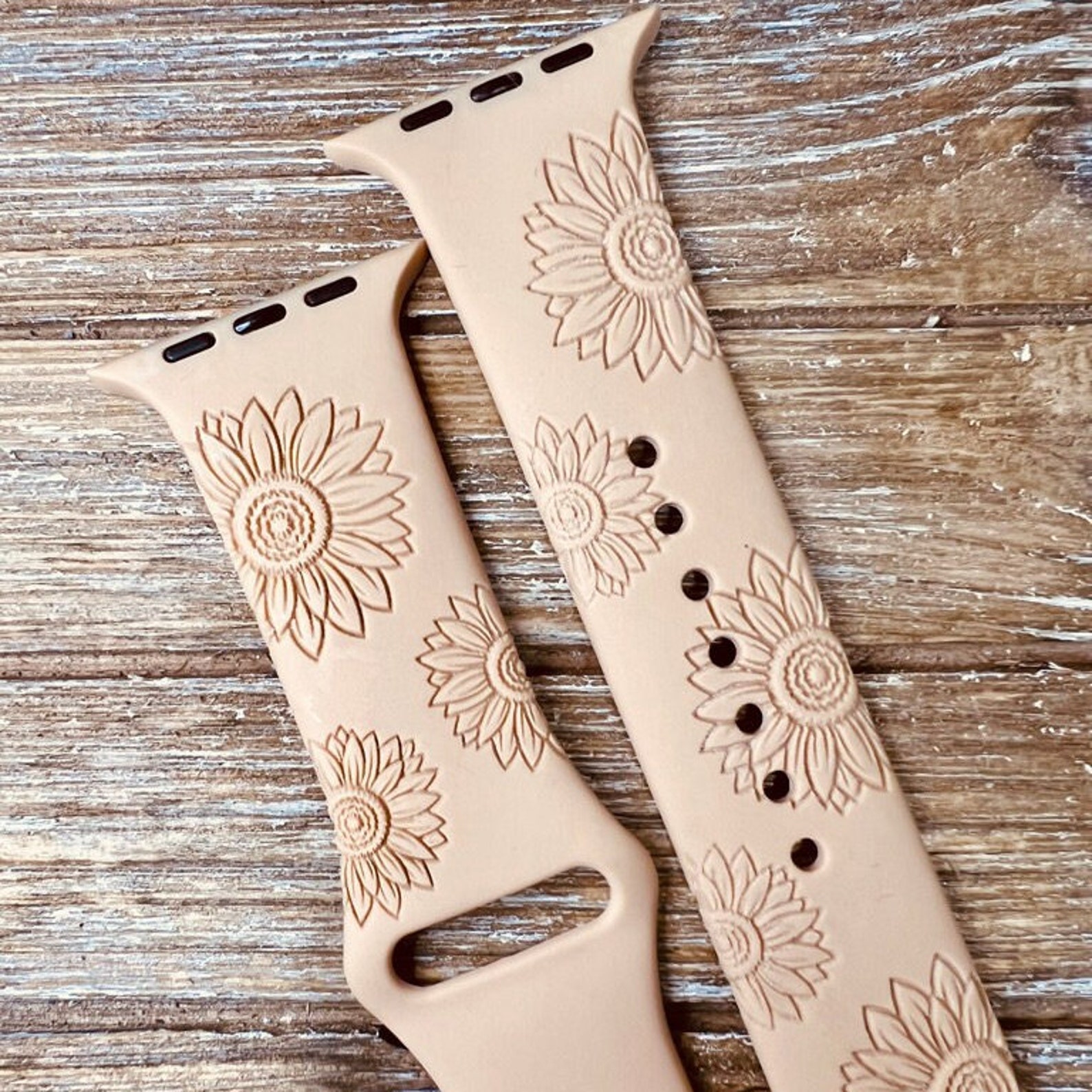 Fall Watch Band for Apple Fall Sunflowers Autumn Silicone - Etsy