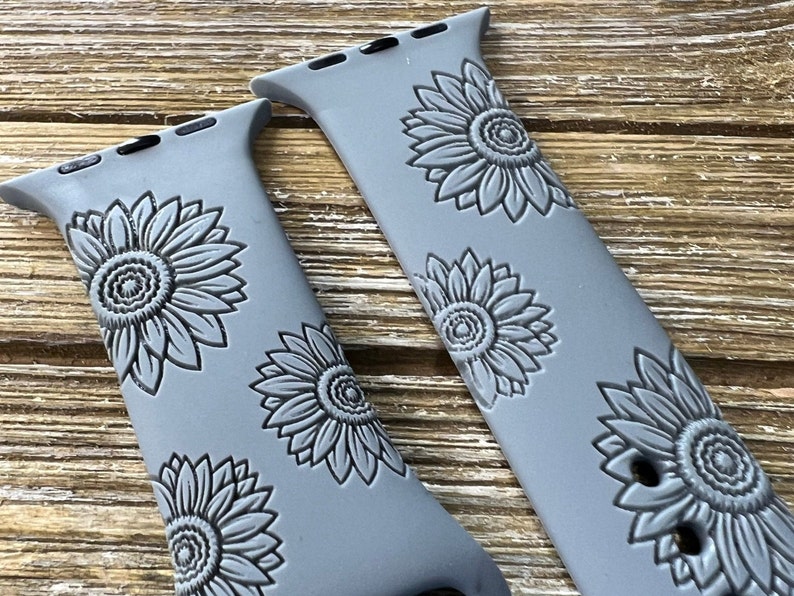 Fall Watch Band for Apple Fall Sunflowers Autumn Silicone - Etsy