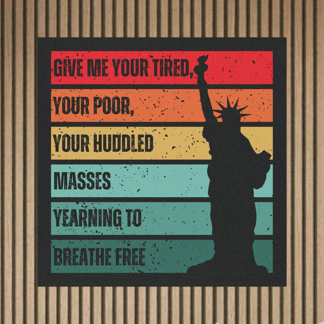 Statue of Liberty Magnet: Pro-america Car/refrigerator Decor (5x5") - Etsy