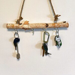 Rustic Wood Key Rack Entryway Organizer Key Hooks Key Hanger - Etsy