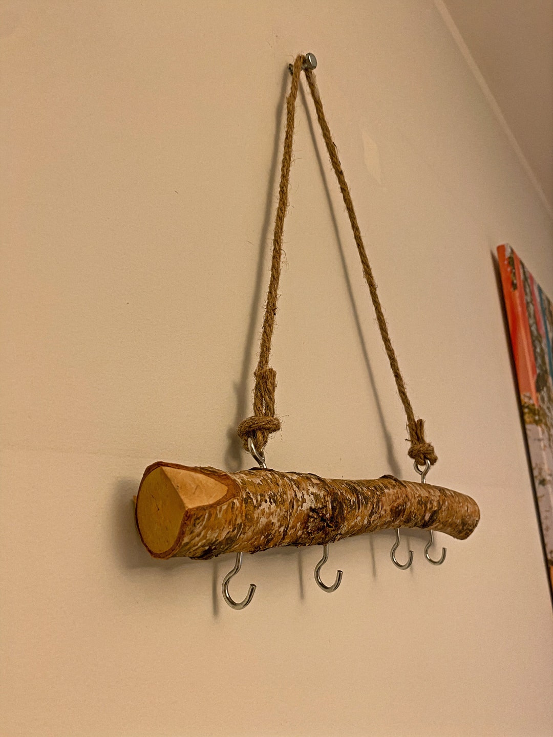 Rustic Wood Key Rack Entryway Organizer Key Hooks Key Hanger - Etsy