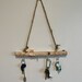 Birch Key Rack Wall Mount Coat Hanger & Hat Hook, Rustic Home Decor - Etsy