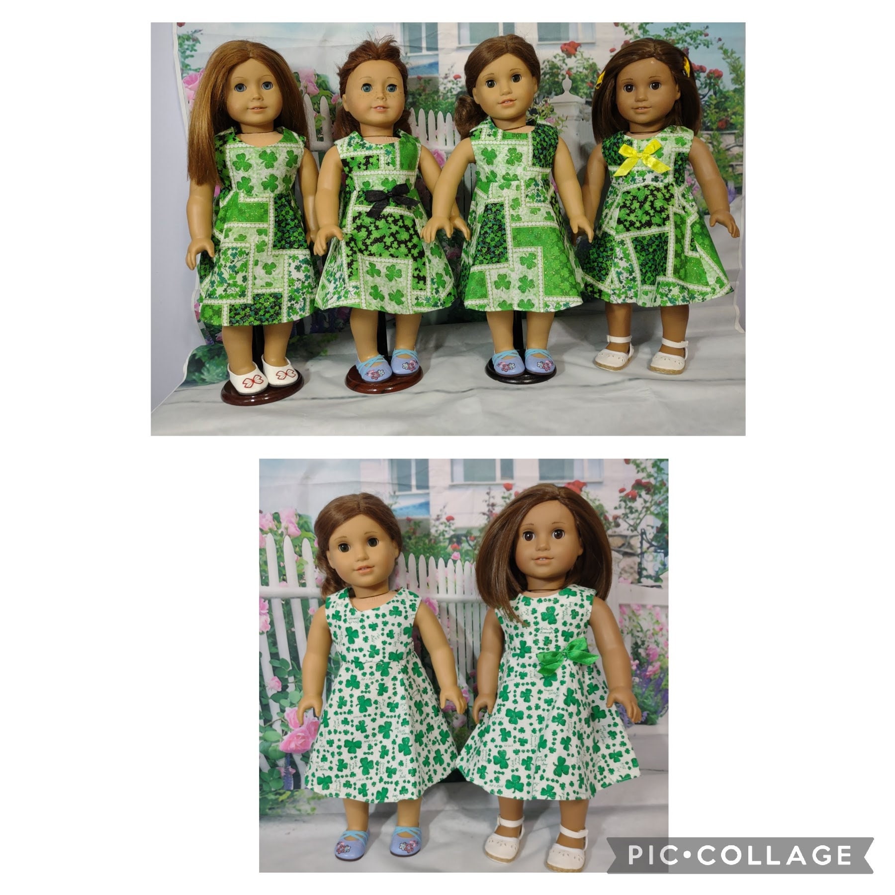 St. Patrick 18'' Doll Dresses - Etsy