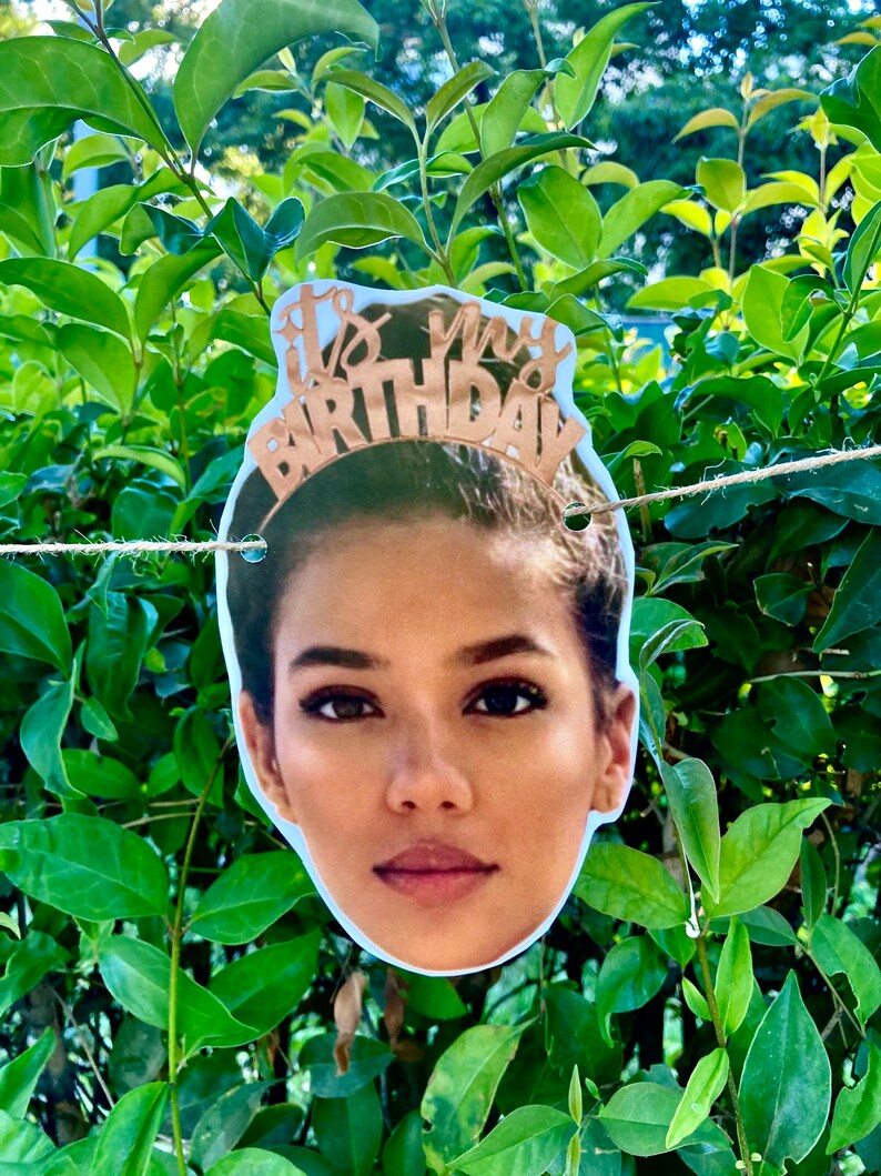 Custom Face Photo Banner Personalized Birthday Banner - Etsy