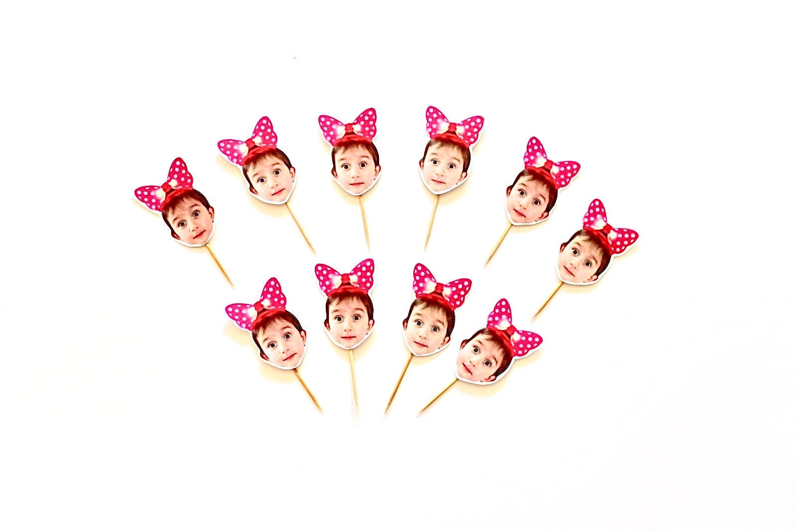 Custom Face Photo Cupcake Topper Bachelor Cupcake Topper | Etsy