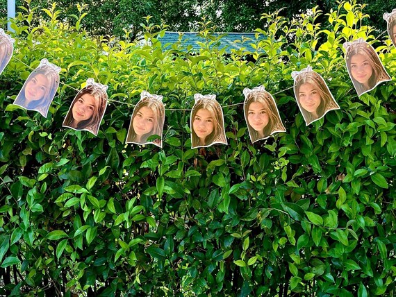 Custom Face Photo Banner Personalized Birthday Banner - Etsy