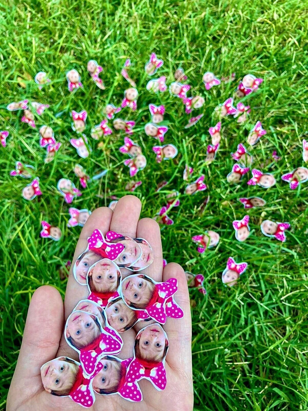 Custom Face Photo Confetti Personalized Confetti Bridal - Etsy