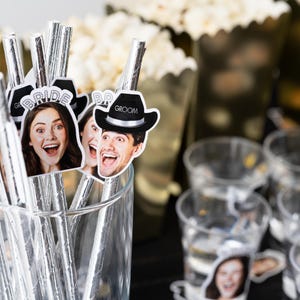 Custom Birthday Straws - Funny Birthday Decor - 1st, 21st, 40th, 50th ...