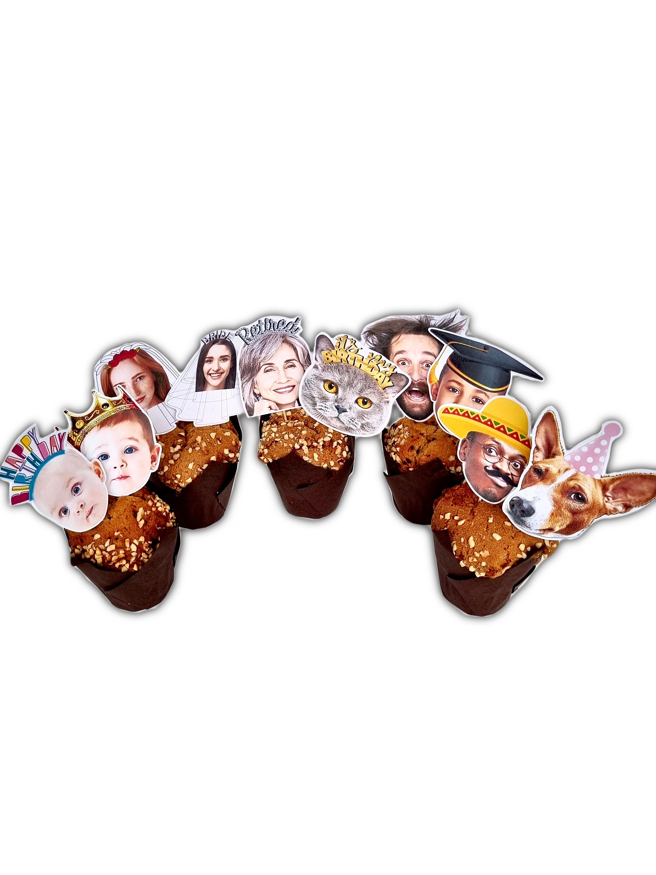 Custom Face Photo Cupcake Topper Bachelor Cupcake Topper - Etsy