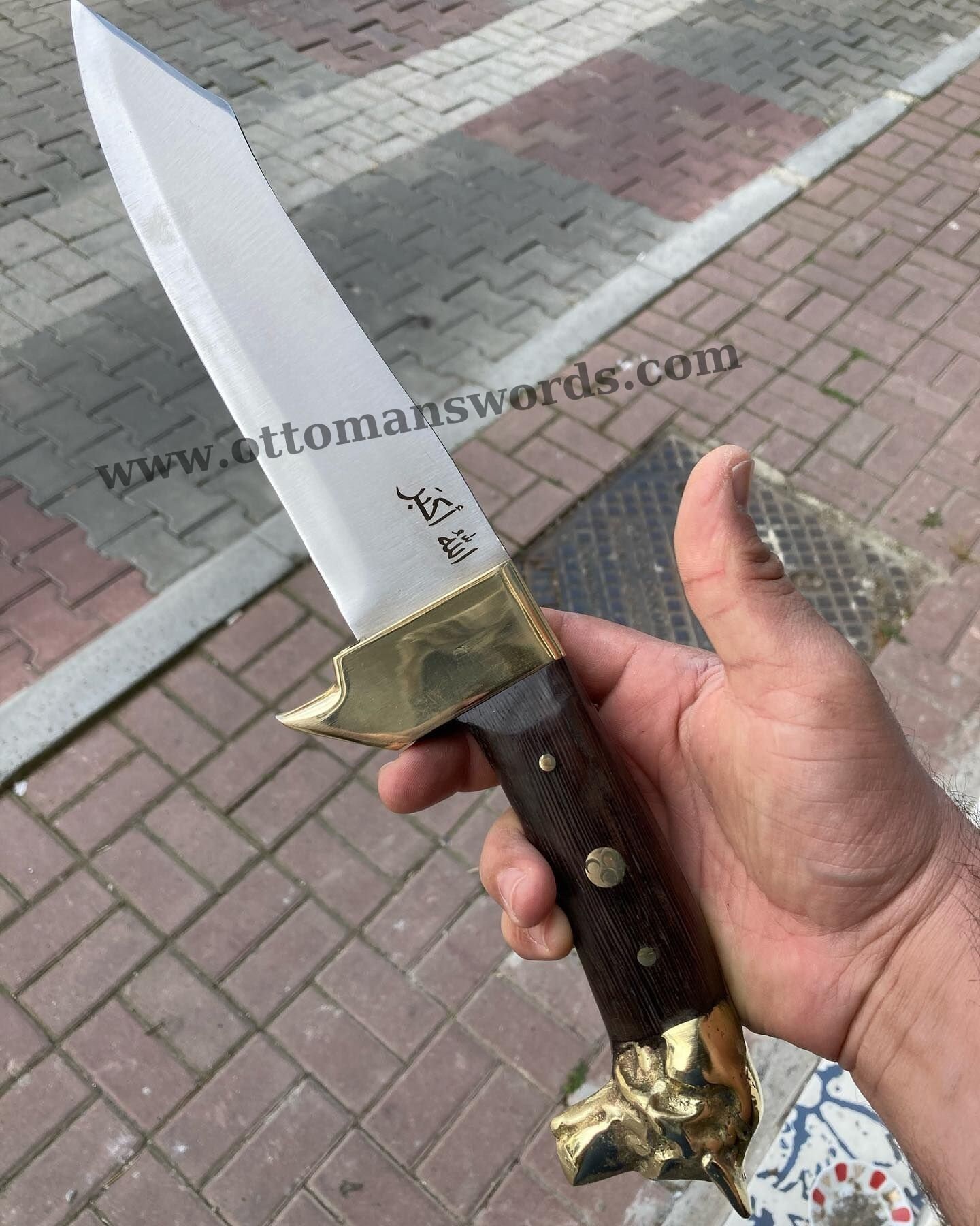 Ertugrul Dagger Personalized Dagger Wolf Head Handle - Etsy UK