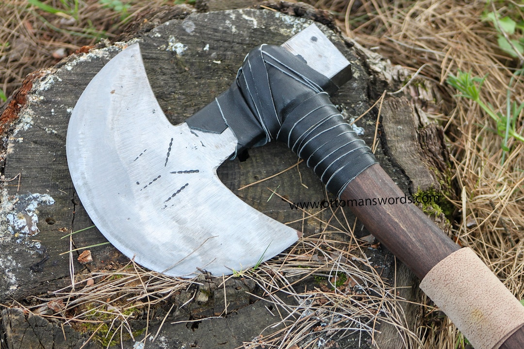 Turgut Alp Axe From Dirilis Ertugrul Turkish Axe Forged - Etsy Australia