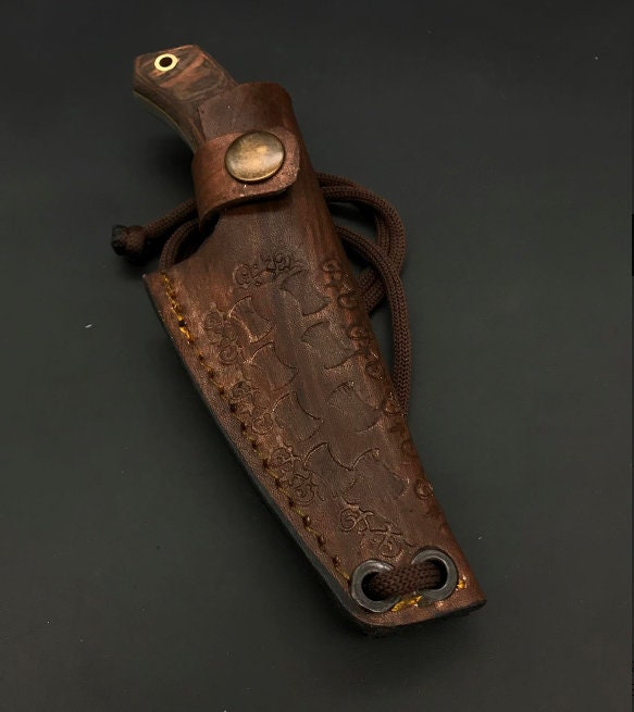 Miniature Necklace Knife Handmade Custom Handcrafted Camping | Etsy